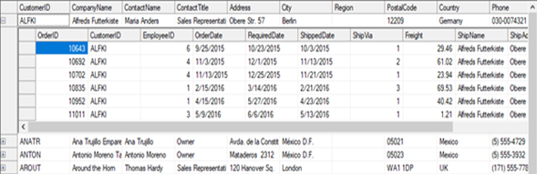 Getting Started With Row Details Flexgrid For Winforms Componentone